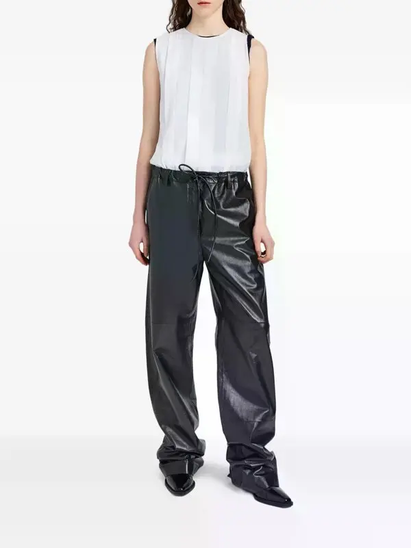 Proenza Schouler White Label Magnus Leather Trousers