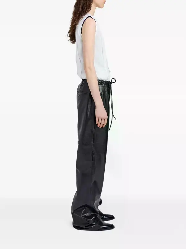 Proenza Schouler White Label Magnus Leather Trousers