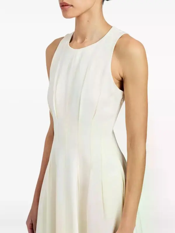 Proenza Schouler White Label Bronwyn Pleated Midi Dress - White - 41% Off |  Editorialist