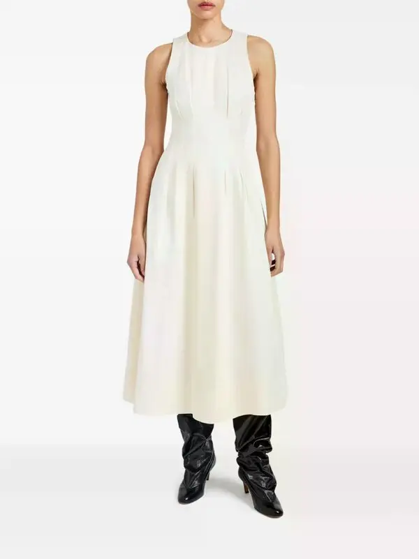 Proenza Schouler White Label Bronwyn Pleated Midi Dress