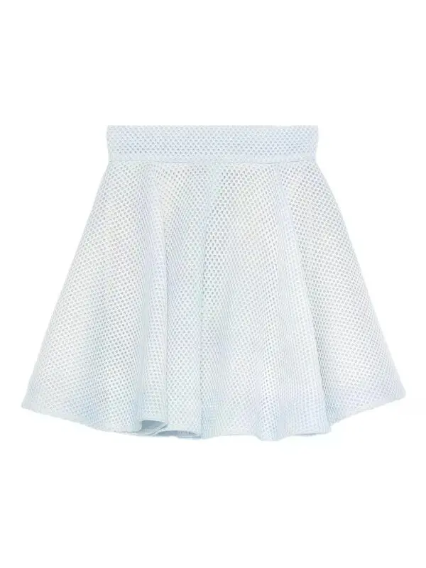 GEMY MAALOUF Flared Mesh Skirt