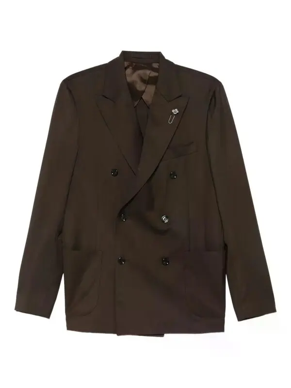 LARDINI Double-breasted Blazer
