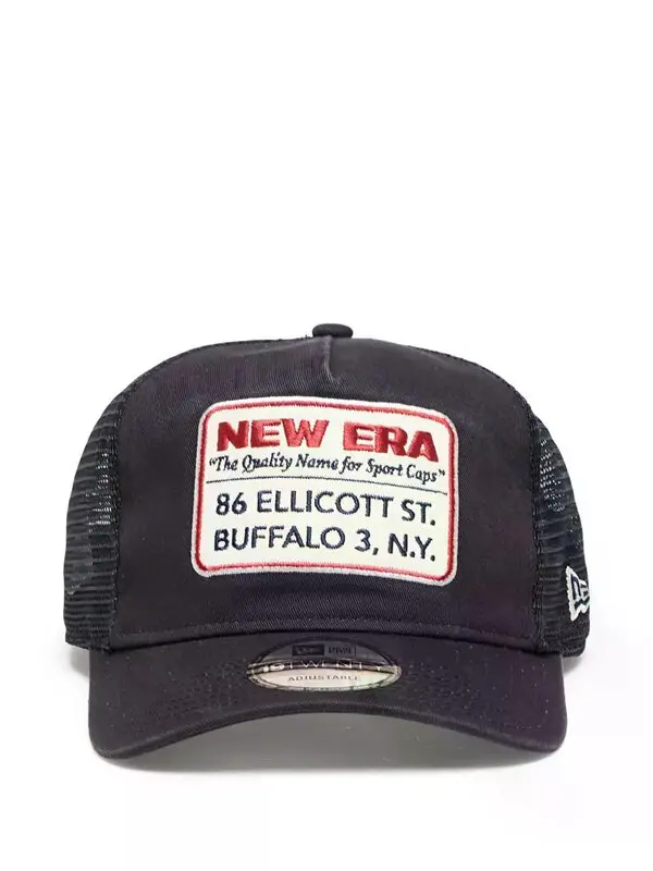 New Era Logo-patch Baseball Cap - Blue