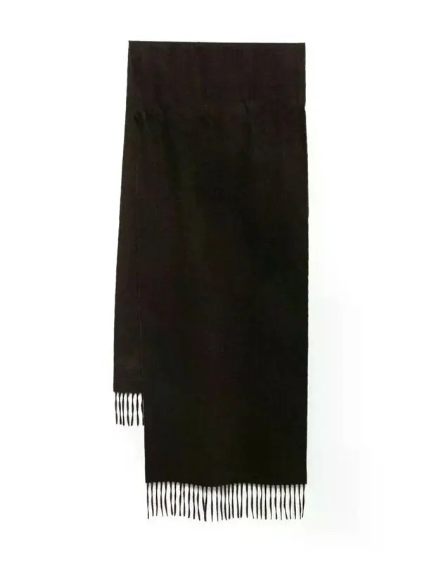 N.peal Woven Scarf - Brown