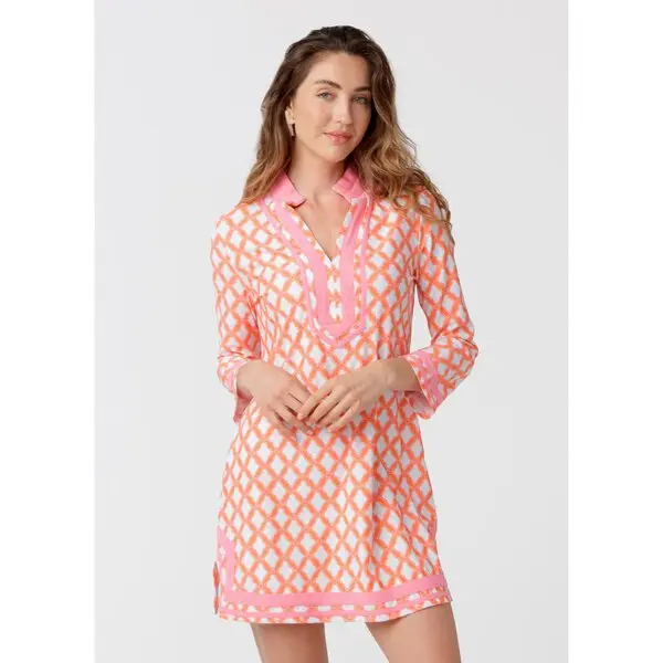 CABANA LIFE Tunic Dress With Upf 50+ Fabric - Oasis