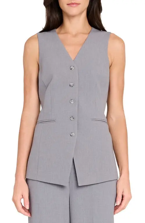 TAHARI ASL Button-up Vest
