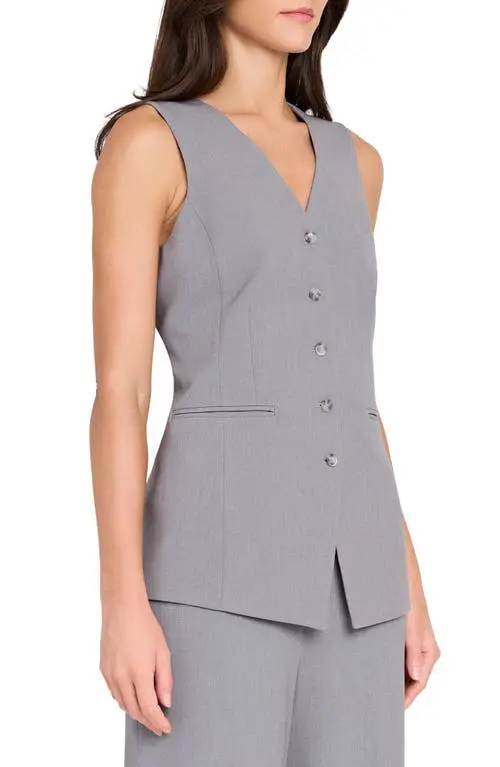 TAHARI ASL Button-up Vest