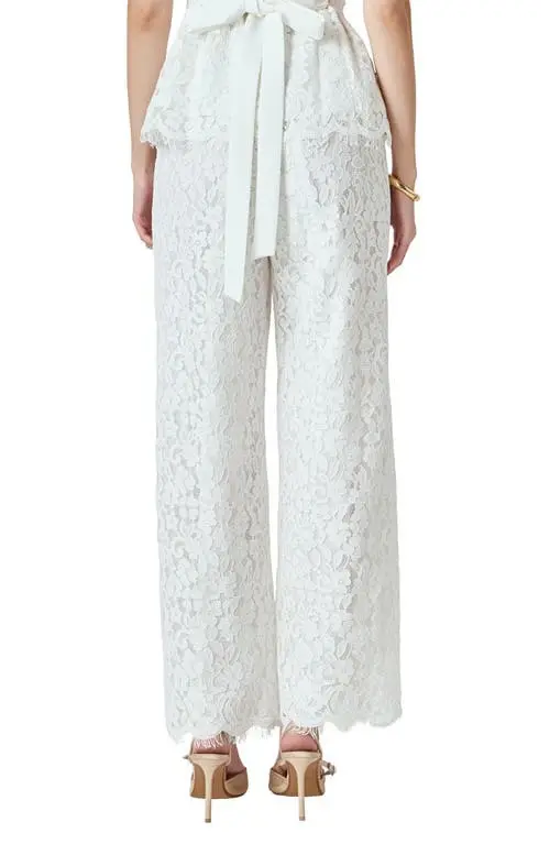 Endless Rose Floral Lace Wide Leg Pants