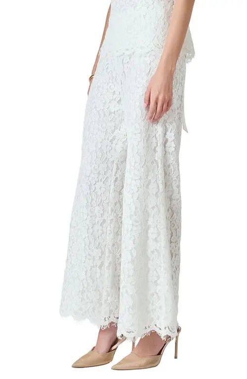 Endless Rose Floral Lace Wide Leg Pants