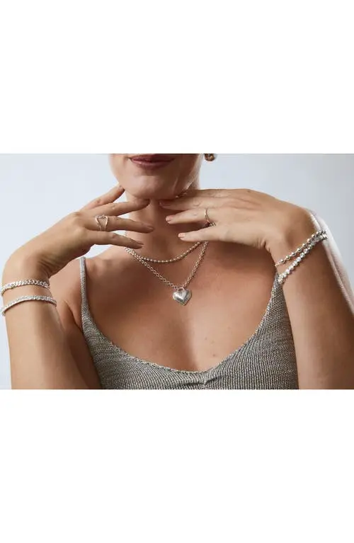 MIRANDA FRYE Celine Open Ring - Silver
