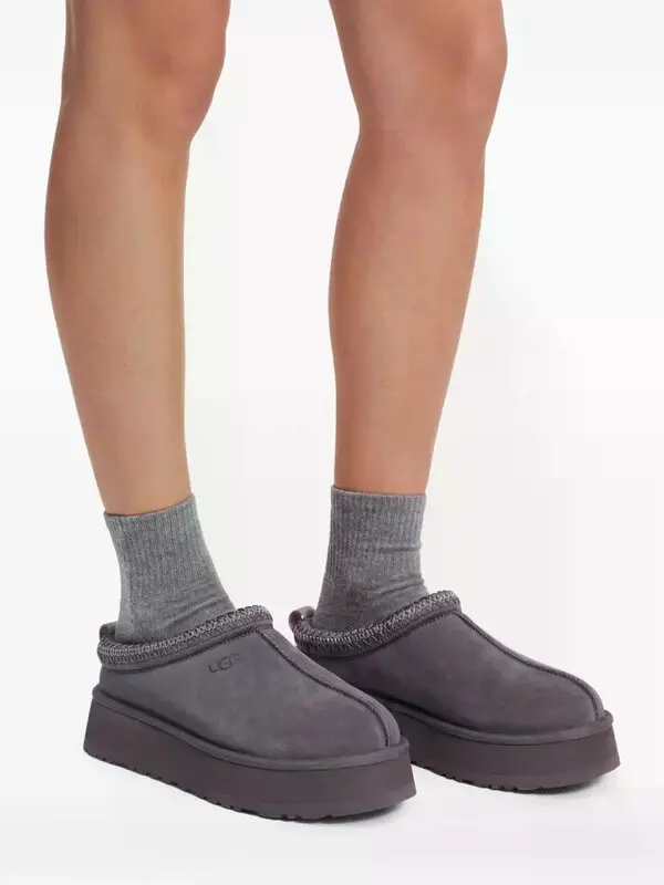 UGG Tazz Ii Braided Platform Mules - Grey