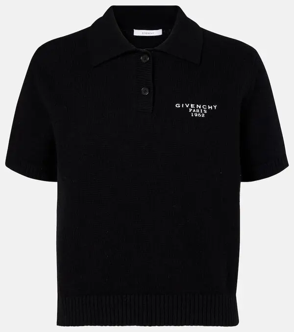 Givenchy Wool And Cashmere Polo Sweater