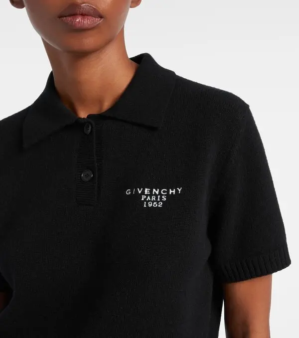 Givenchy Wool And Cashmere Polo Sweater