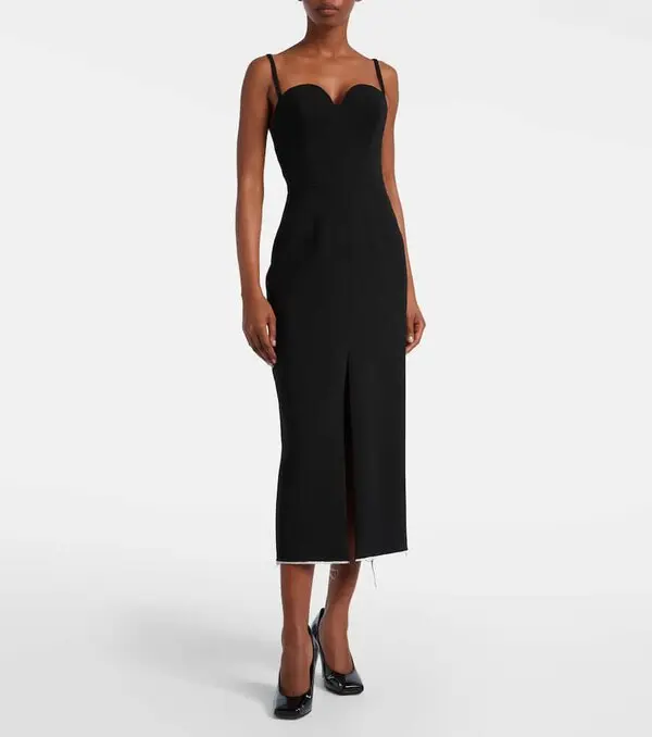 Givenchy Bustier Dress In Wool Blend