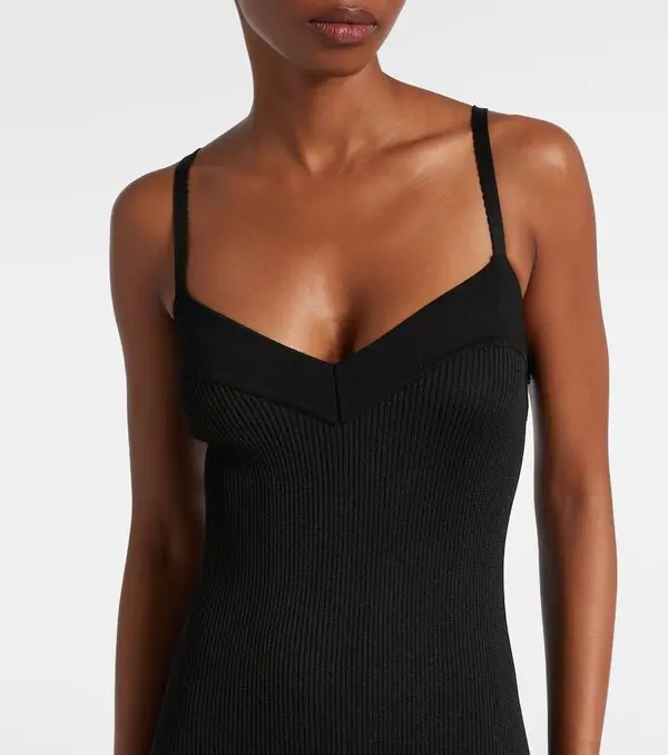 Givenchy Ribbed-knit Midi Dress