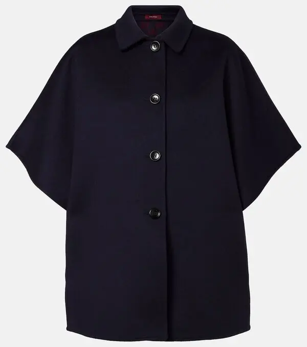 Gucci Single-breasted Wool Cape