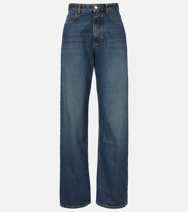 Alaïa Low-rise Straight Jeans