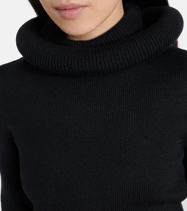 Alaïa Virgin Wool Turtleneck Sweater