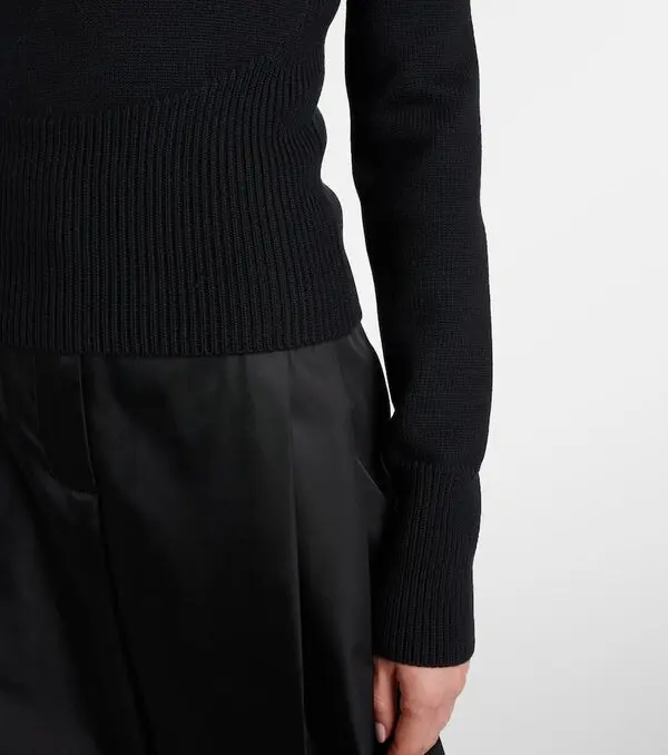Alaïa Virgin Wool Turtleneck Sweater