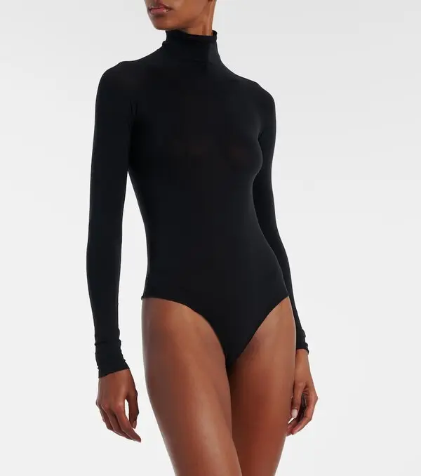 Alaïa Second-skin Bodysuit - Black