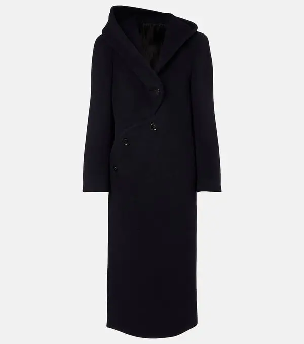 Alaïa Asymmetric Wool Coat