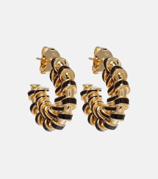 Zimmermann Loop-plated Hoop Earrings - Gold