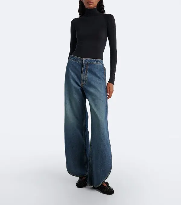 Alaïa Vienne Embellished Ballet Flats