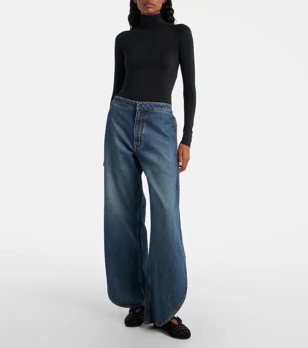 Alaïa Vienne Embellished Ballet Flats