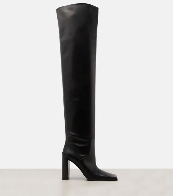 Alaïa Leather Over-the-knee Boots