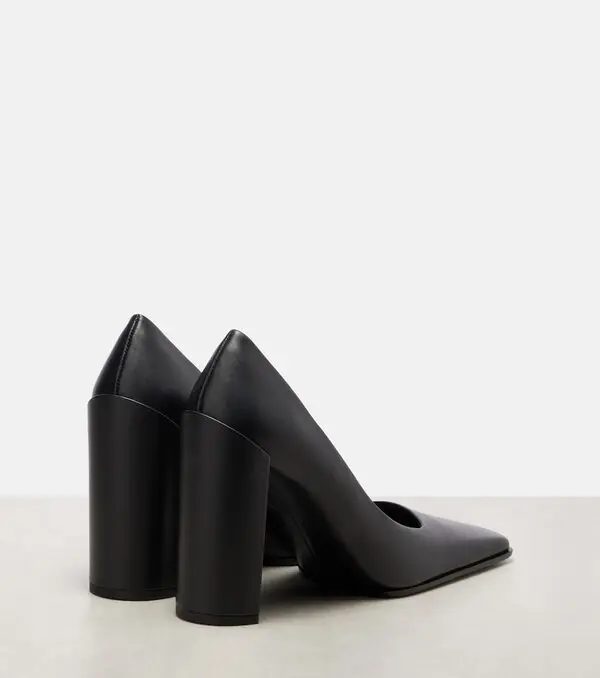 Alaïa Square Leather Pumps