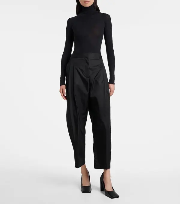Alaïa Square Leather Pumps