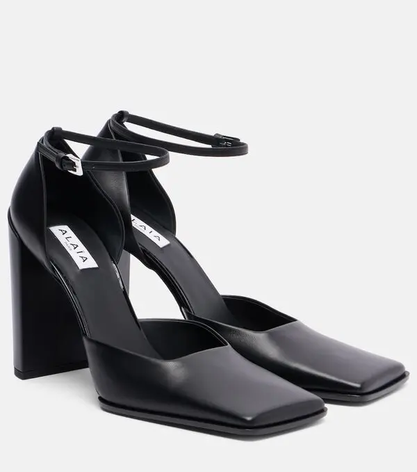 Alaïa Leather Pumps - Black