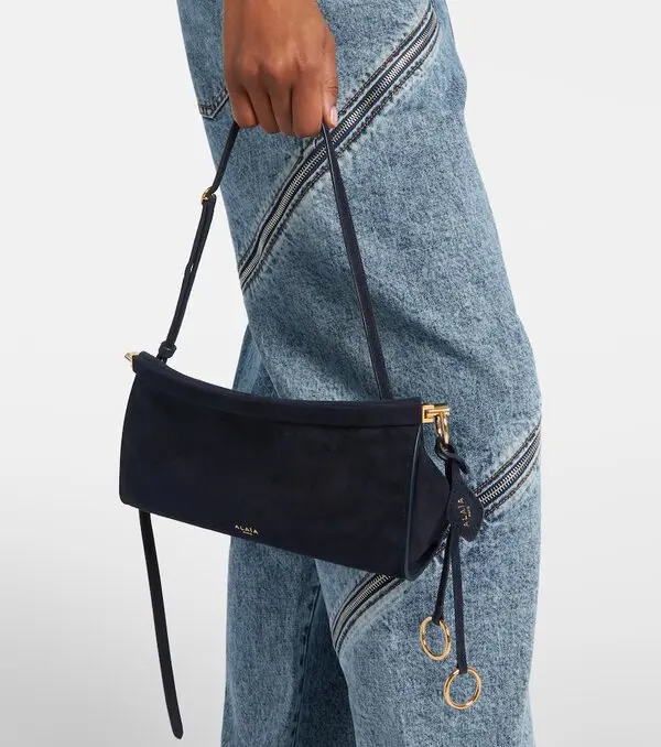 Alaïa Le Click Small Shoulder Bag - Blue