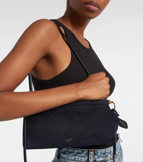 Alaïa Le Click Small Shoulder Bag - Blue