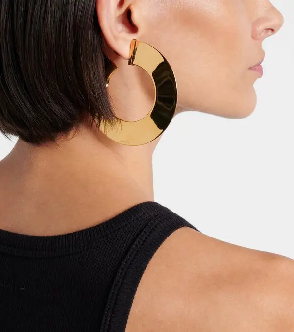 Alaïa Medium Hoop Earrings