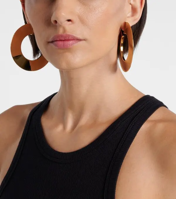 Alaïa Medium Hoop Earrings