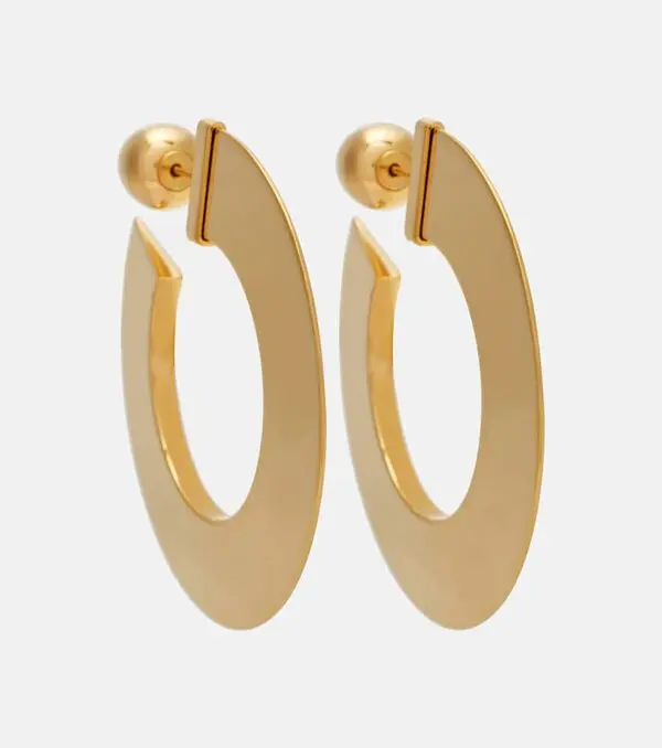 Alaïa Small Hoop Earrings - Gold