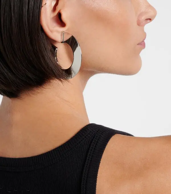 Alaïa Blade Hoop Earrings