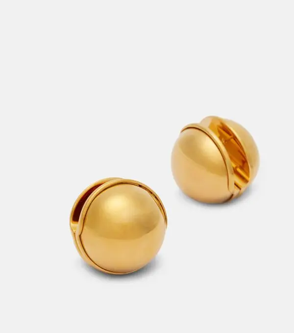 Alaïa Sphere Earrings - Gold
