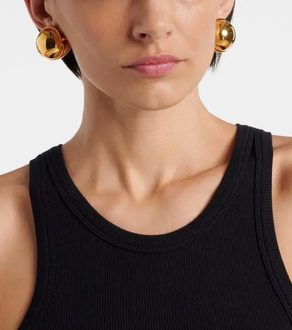 Alaïa Sphere Earrings - Gold