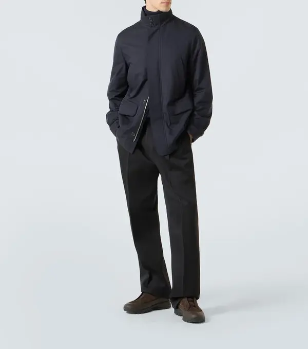 Zegna Twill Field Jacket