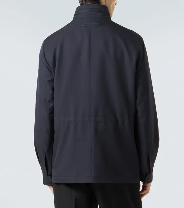 Zegna Twill Field Jacket