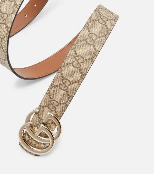Gucci Gg Marmont Belt - Beige