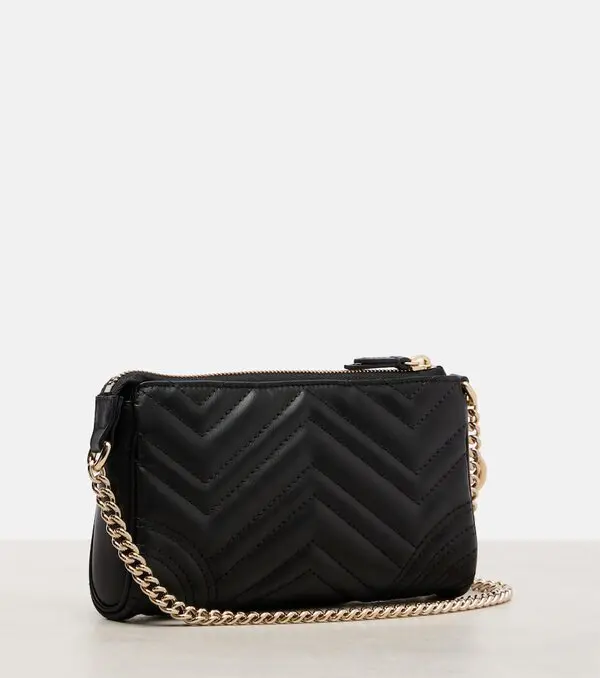 Gucci Gg Marmont 2.0 Mini Leather Shoulder Bag