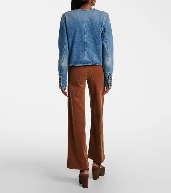 Veronica Beard Andrea Denim Jacket