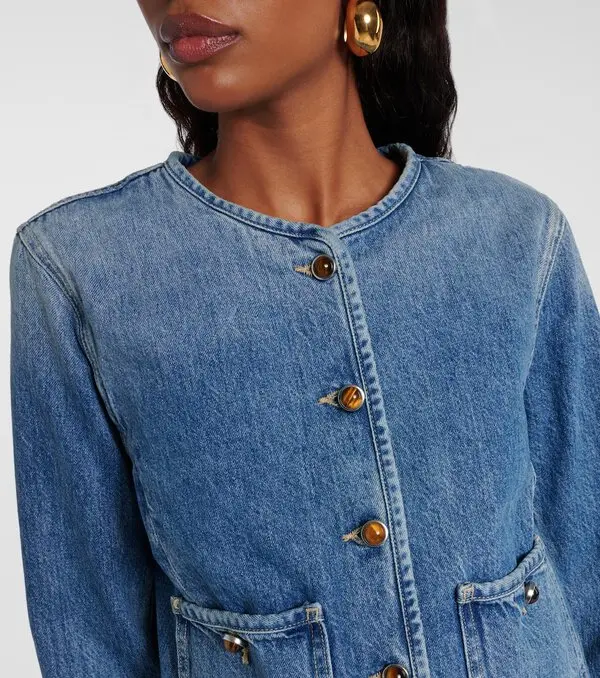 Veronica Beard Andrea Denim Jacket