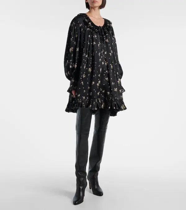 Chloé Eve 85 Leather Over-the-knee Boots - Black