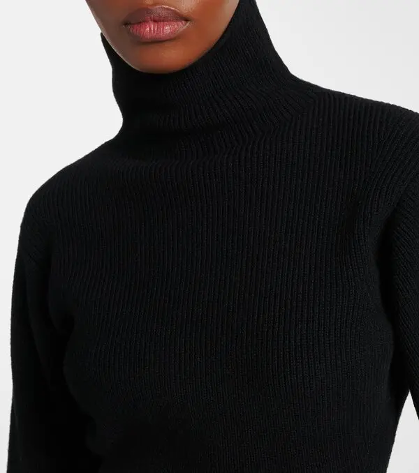 RÓHE Turtleneck Wool And Cashmere Top