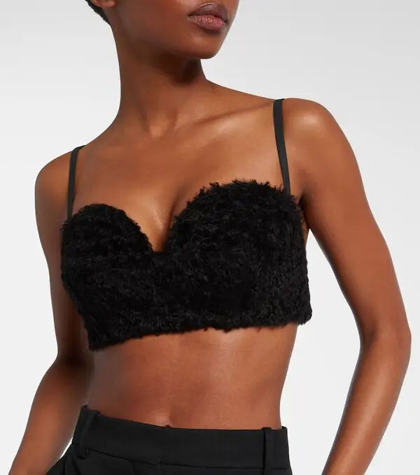Givenchy Mohair-blend Bra Top