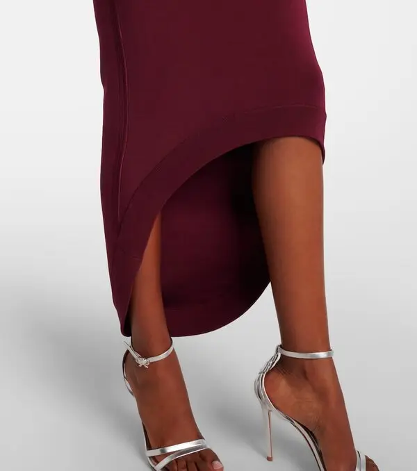 Galvan Halterneck Midi Dress